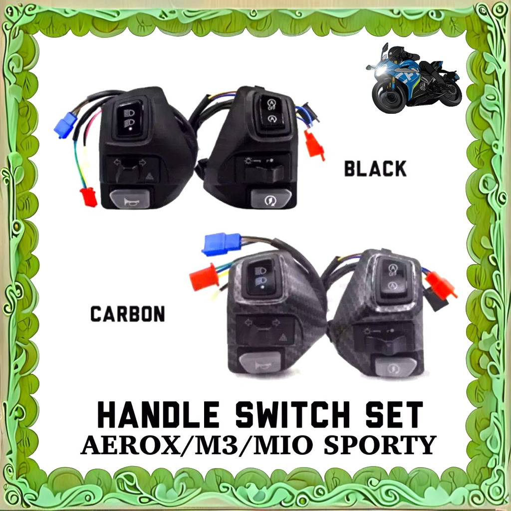 Yamaha Aerox Mio Sporty M3 Handle Switch Assy Set Motorcycle (Left ...