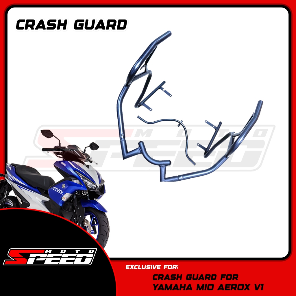 MOTO SPEED SHOP CRASH GUARD FOR YAMAHA MIO AEROX VI | Shopee Philippines