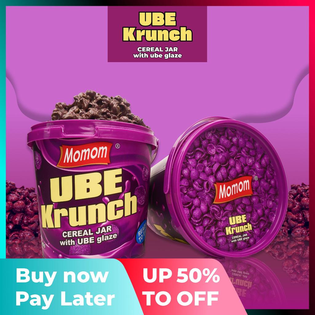 Momom Food Chocolate Krunch, Crunchy Cereal Snack with Chocolate Glazed ...