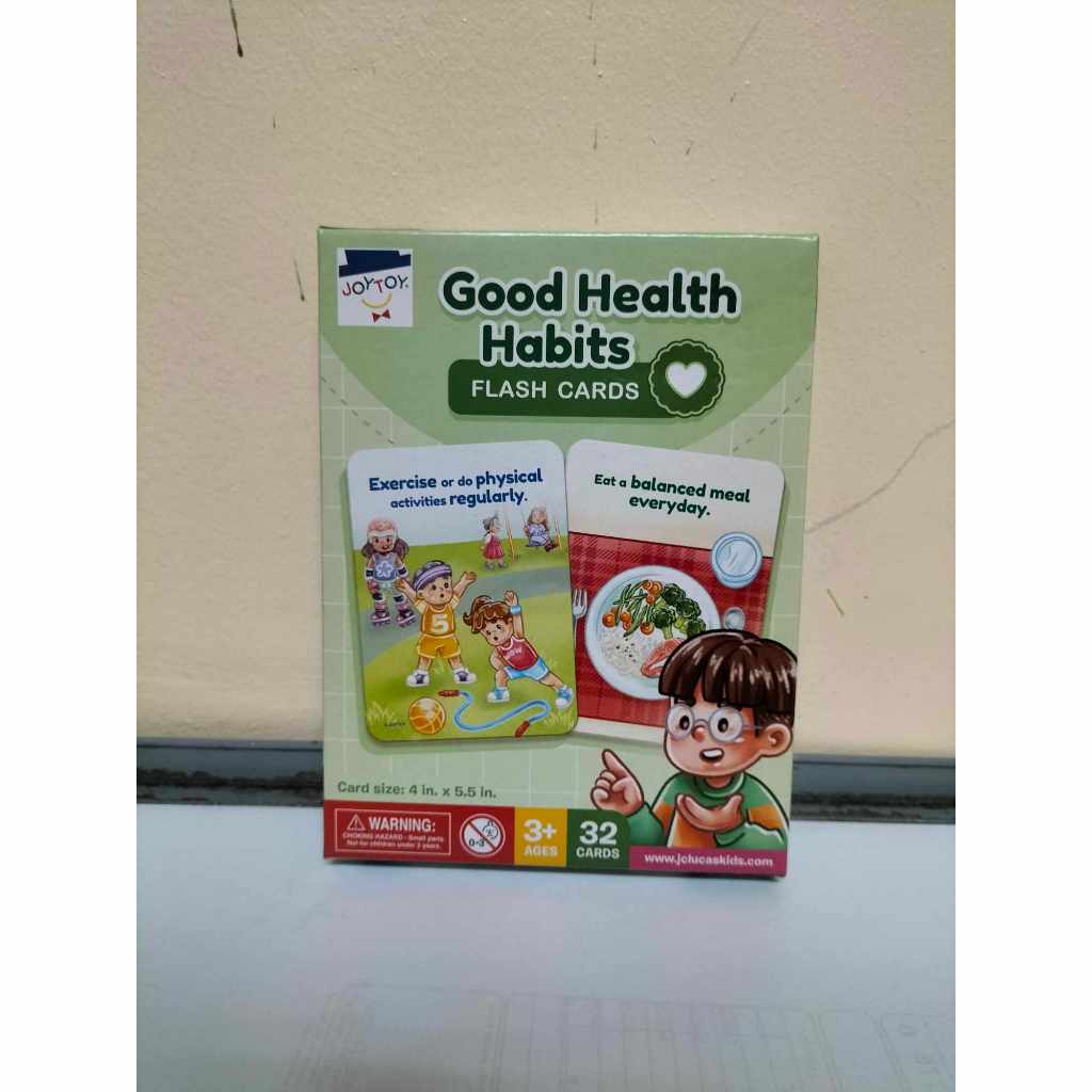 Good Health Habits Flashcards 3+ | Shopee Philippines