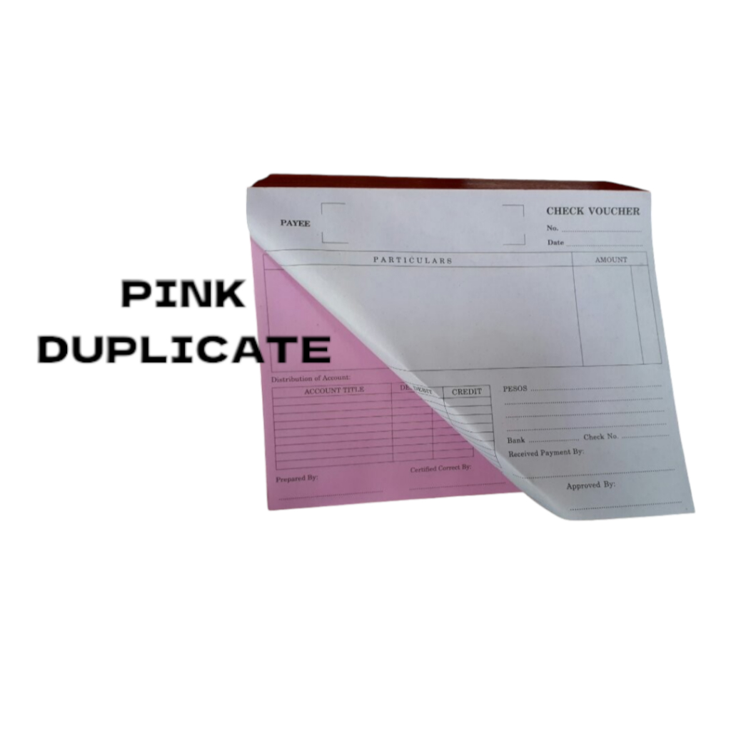 Check Voucher Pink Duplicate Ordinary 2 Ply | Shopee Philippines