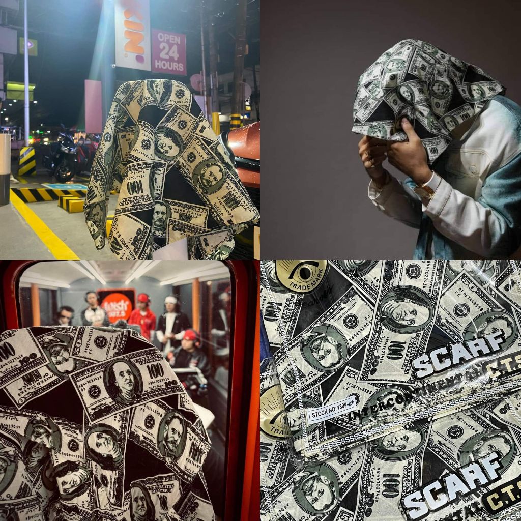 TRENDY DOLLAR SCARF ORIGINAL FOR UNISEX - SCARVES | Shopee Philippines