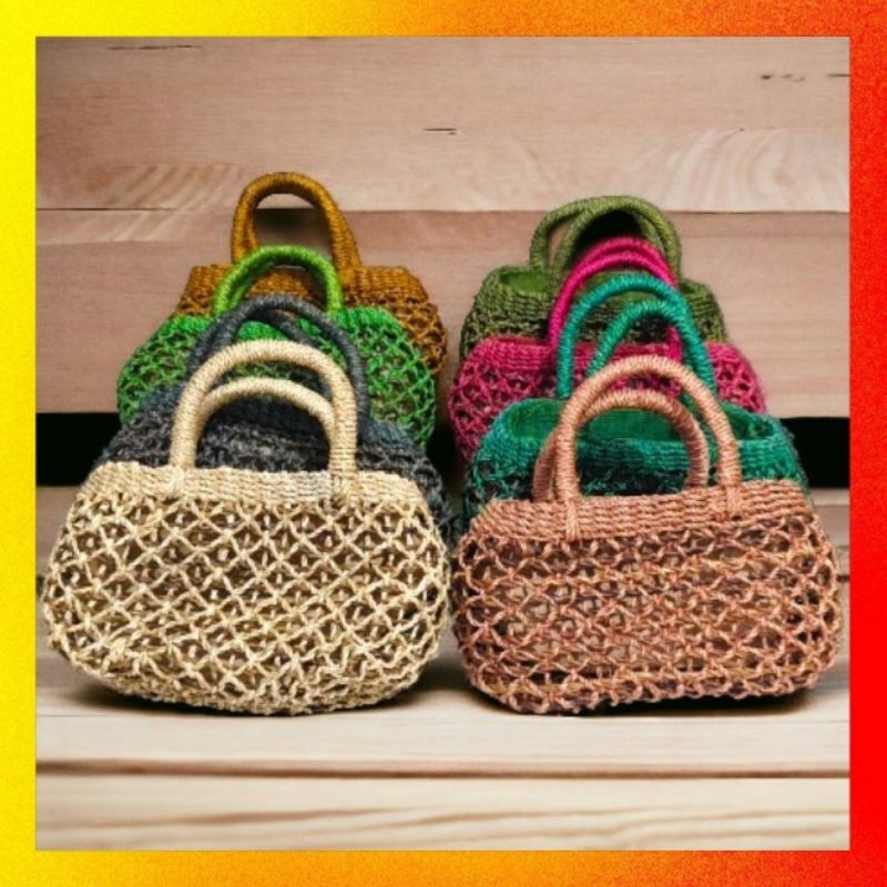 Abaca Make Up Bag | Native Mini Bag | Cutie Hand Bag | Message us the ...