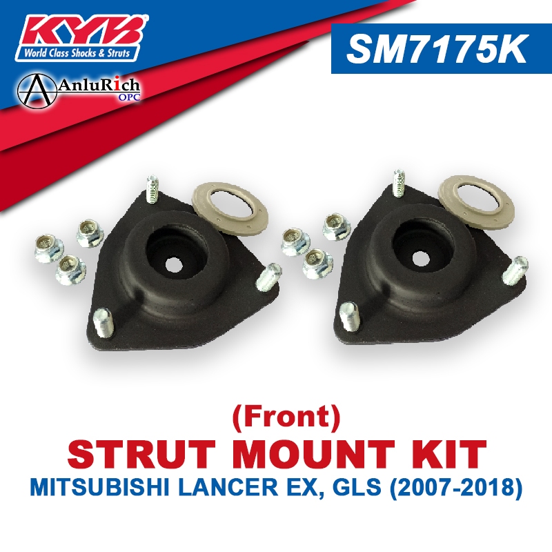 KYB FRONT SHOCK MOUNTING (2pcs.) for MITSUBISHI LANCER EX, GLS (2007 ...