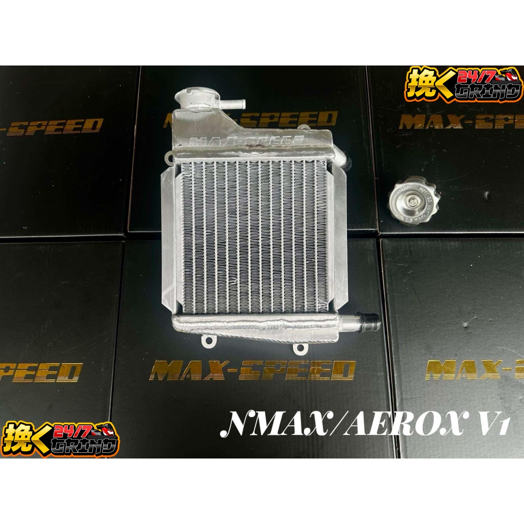 Radiator 2 Rows For Yamaha Nmax v1 / Aerox v1 Made in Thailand MAX ...