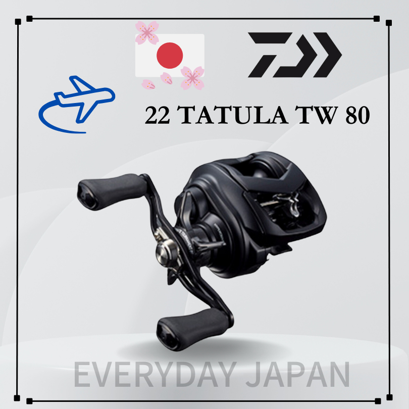 DAIWA 22 TATULA TW 80 Baitcasting Reel [DIRECT FROM JAPAN] | Shopee ...
