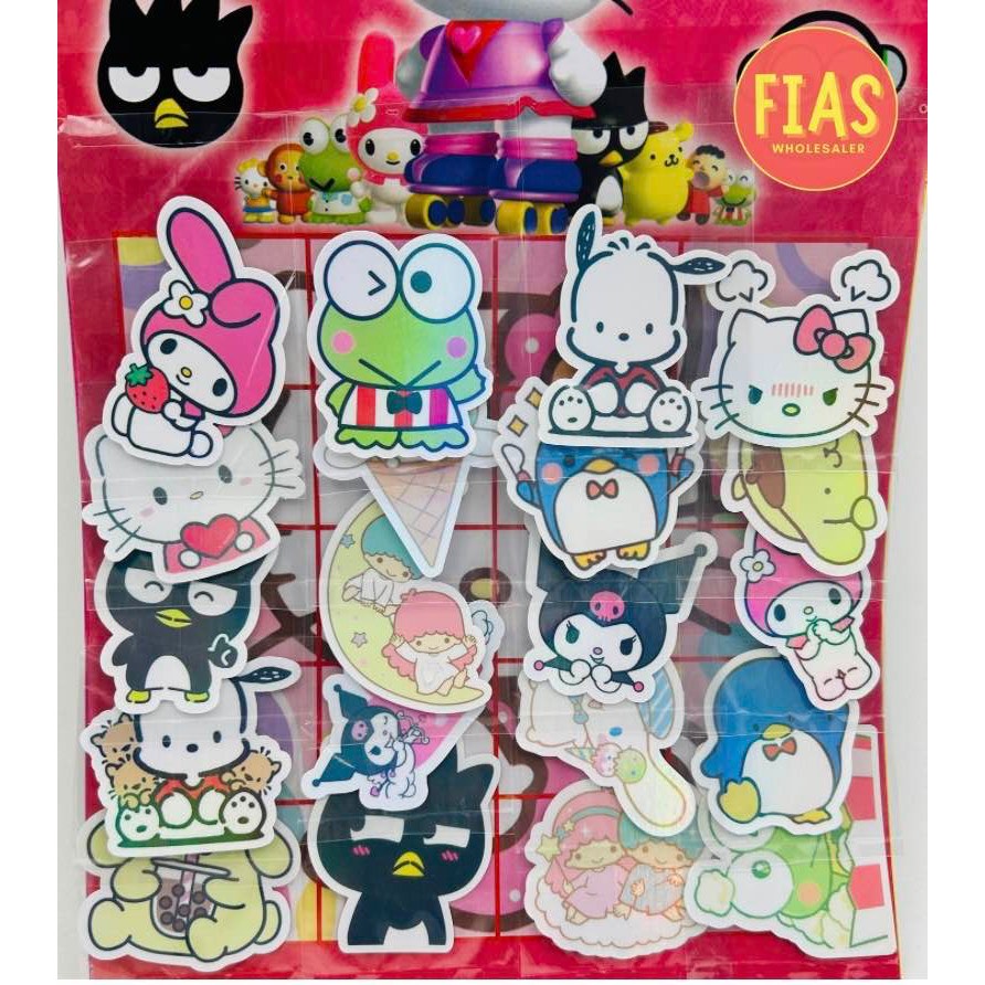 20 pcs Sanrio Die Cut Waterproof Stickers | Shopee Philippines