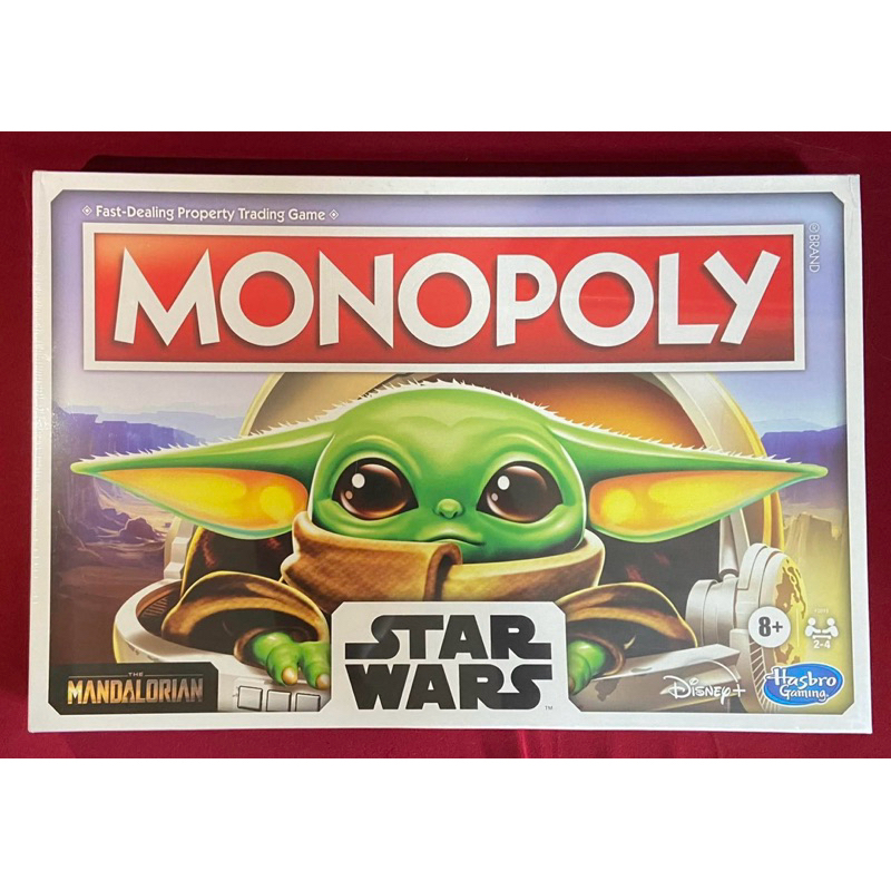 Monopoly Star Wars The Child Baby Yoda Grogu Mandalorian Edition Board ...