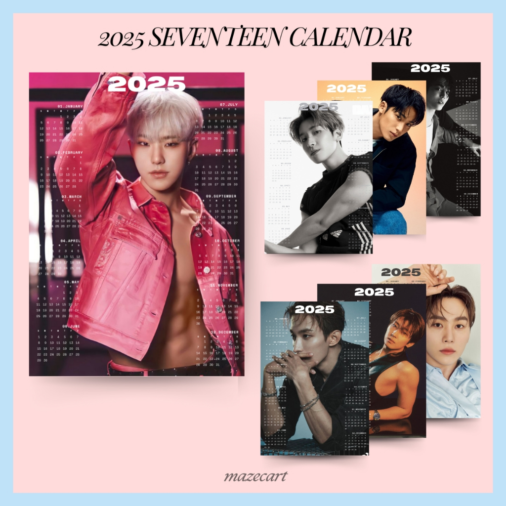 SEVENTEEN 2025 CALENDAR | Shopee Philippines