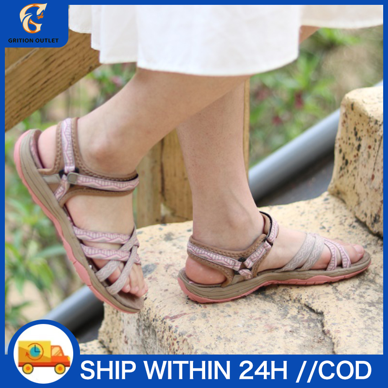GRITION Womens Hiking Sandals Athletic Open Toe Sandal with Arch ...