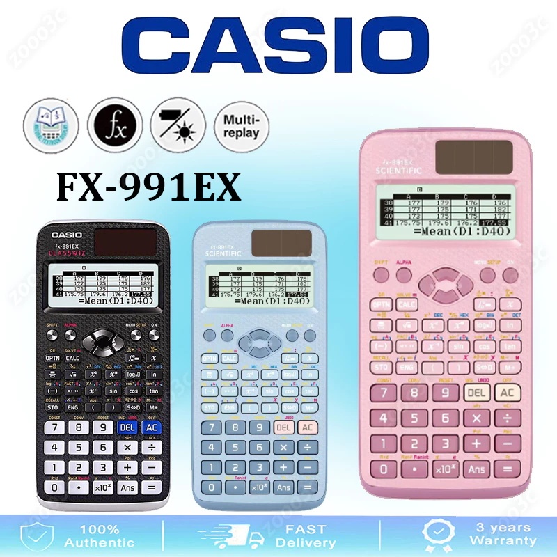 CASIO FX-991EX Scientific Calculator Latest Generation Contains 552 ...