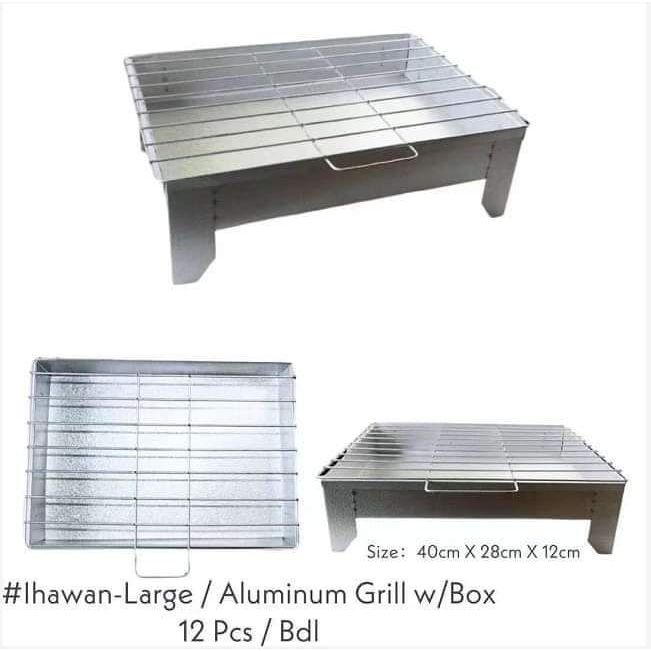 ALUMINUM IHAWAN GRILL WITH BOX | Shopee Philippines
