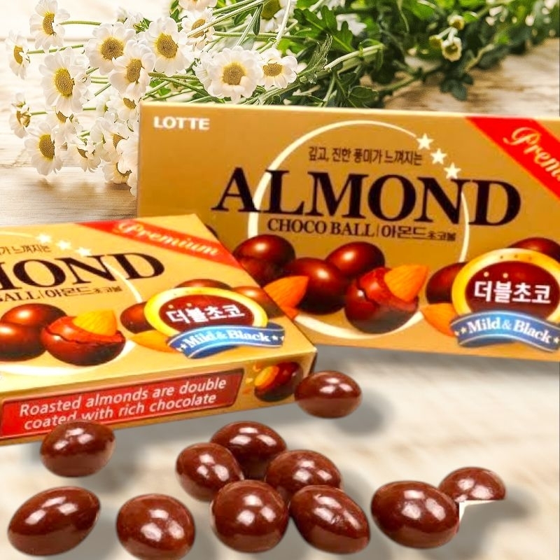 Lotte Almond Choco ball 46g | Shopee Philippines