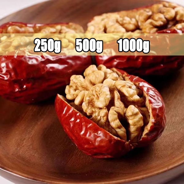WooNut 500g Red Dates Walnuts Individual Sachets Jujube Walnut Mixed ...