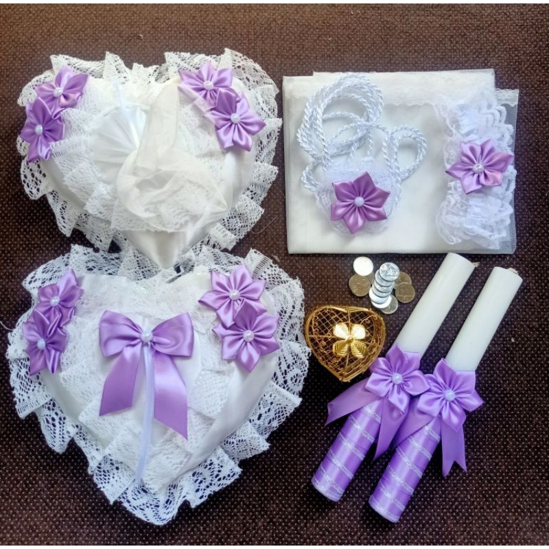 Wedding Essential set 7in1 ( available all motif color ) | Shopee ...