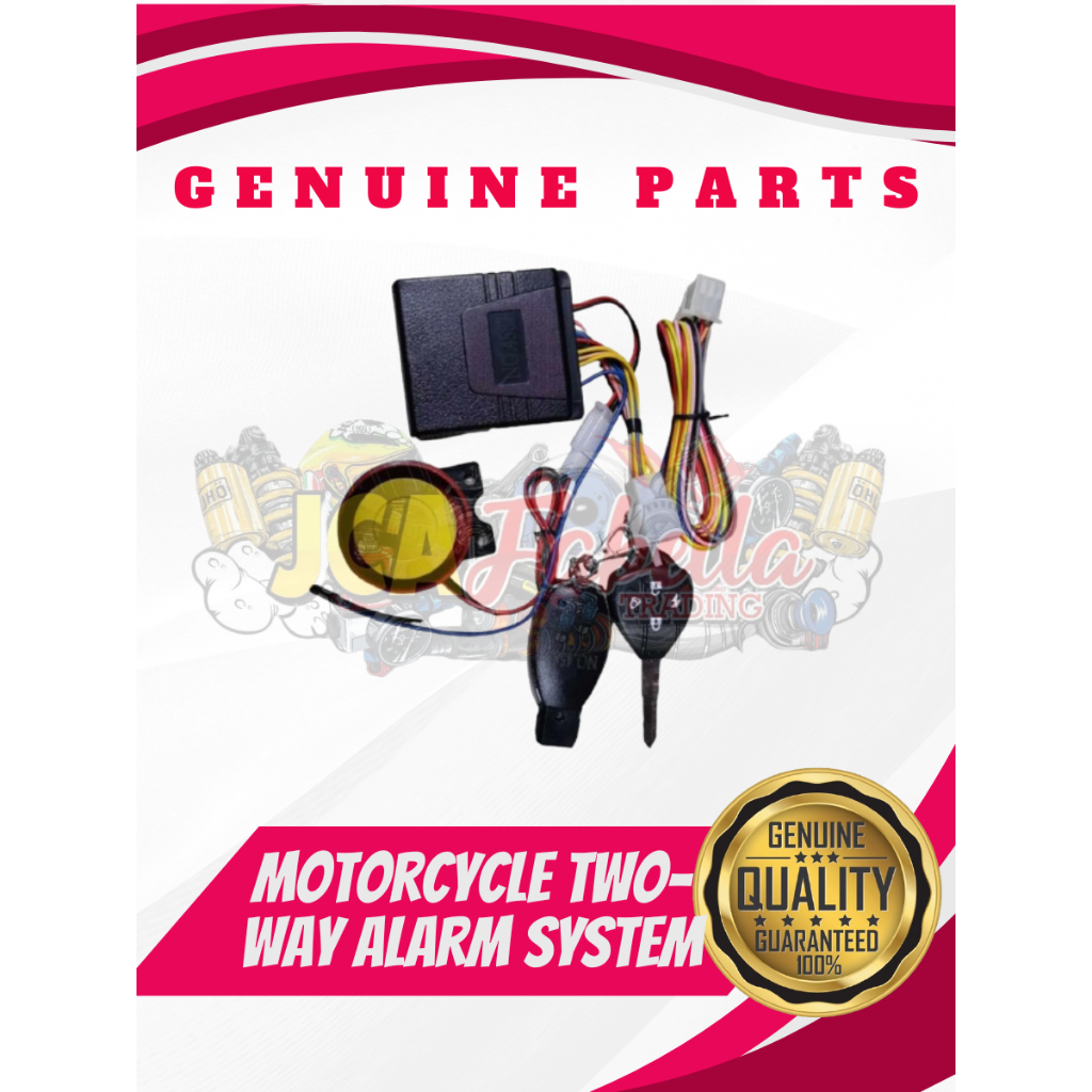 TWO - WAY ALARM SYSTEM for Motorcycle | Shopee Philippines
