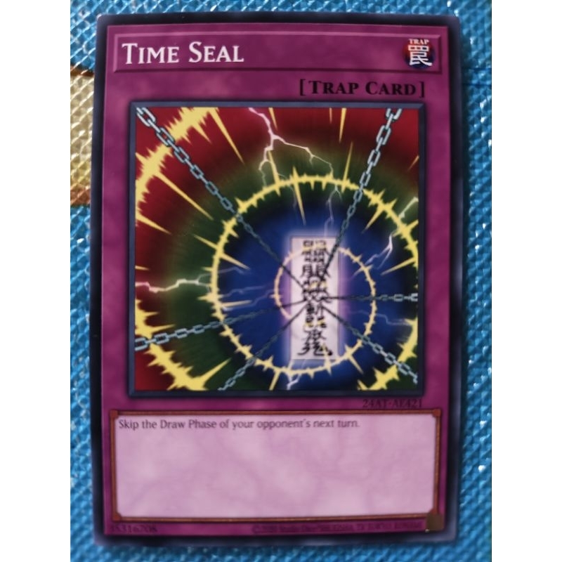 Yugioh OCG Asian English Card OCG-AE Time Seal Normal Trap Common Card ...
