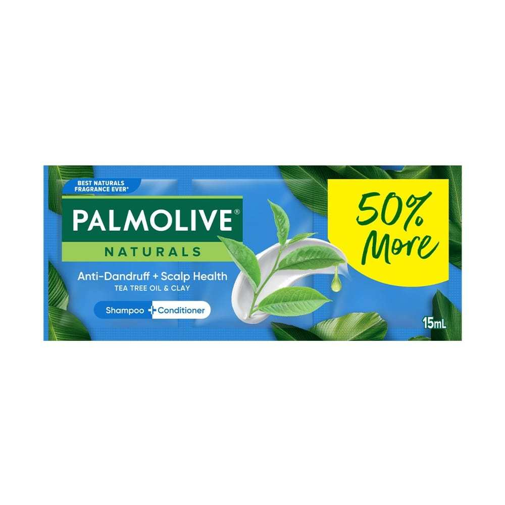 Palmolive Naturals Shampoo Anti-dandruff (Blue) 15ml 12s Haircare ...