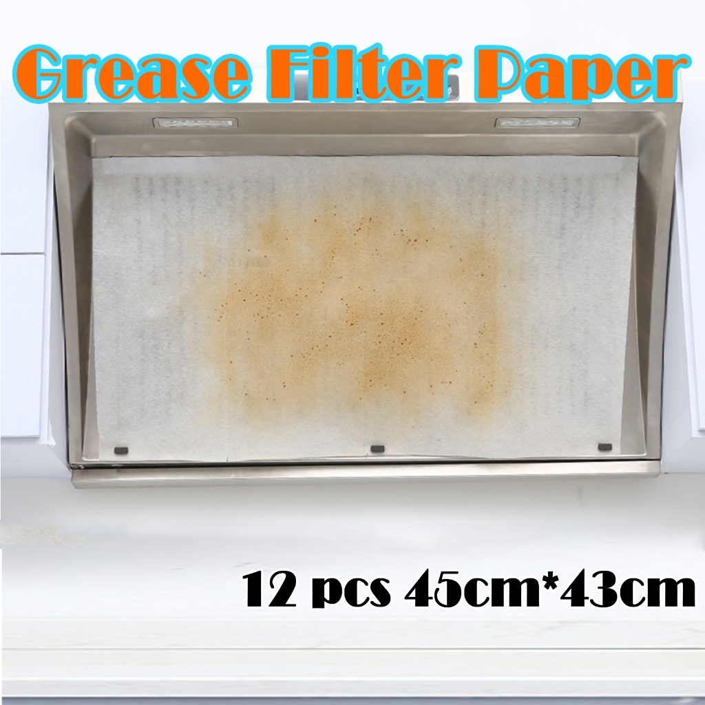 Kitchen Range Hood Filter Paper Disposable Range Hood Oil Suction Paper ...