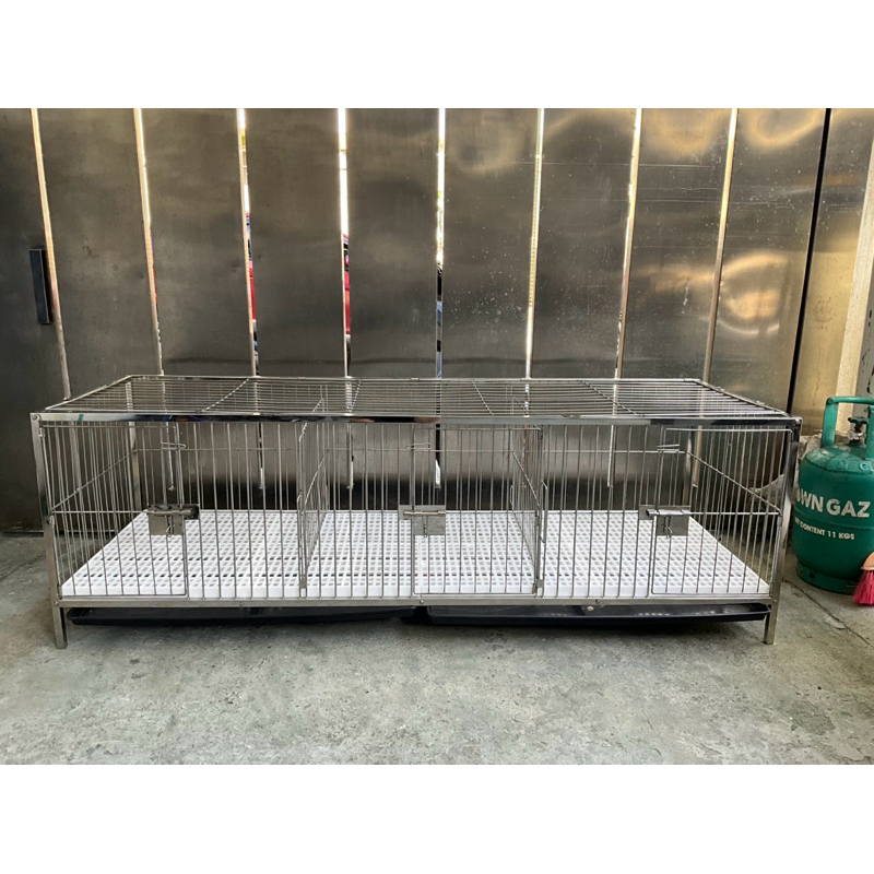 stainless dog cage rust free | Shopee Philippines