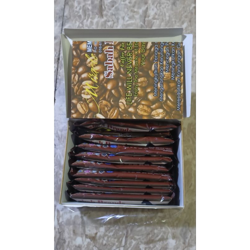 triple& miracle Sabah coffee 1box | Shopee Philippines