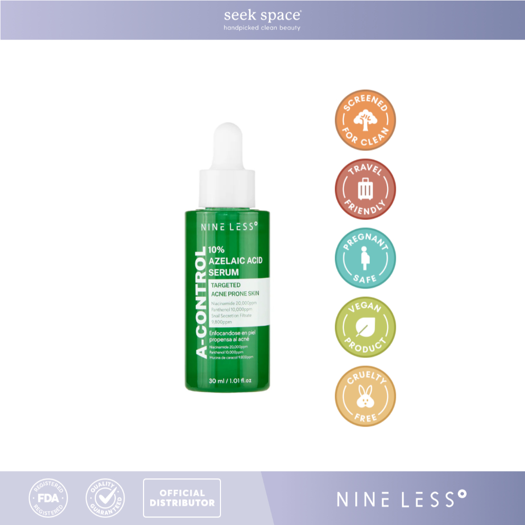 NINELESS A-Control 10% Azelaic Acid Serum 30ml | Shopee Philippines