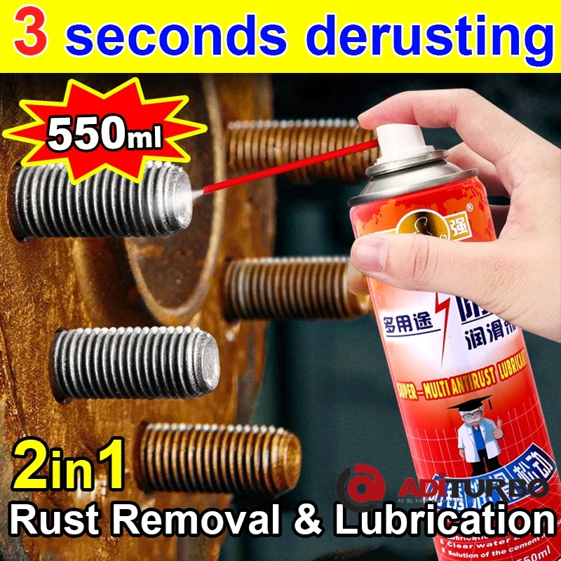 Strong Rust Remover for Metal steel Tough Rust Removal Lubricant Anti ...