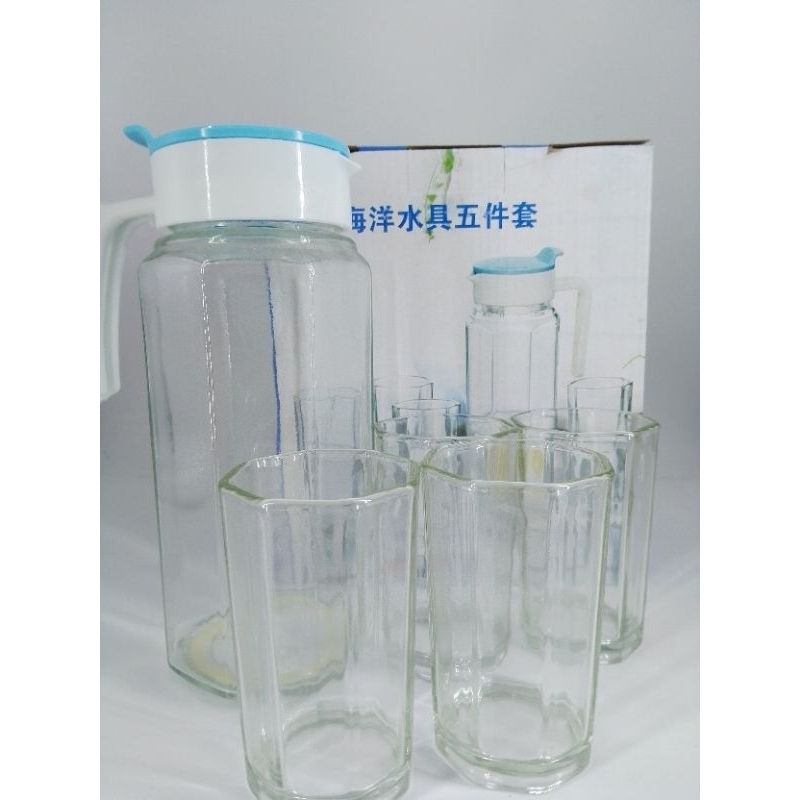 GLASSWARE SET (PITCHER SET) | Shopee Philippines