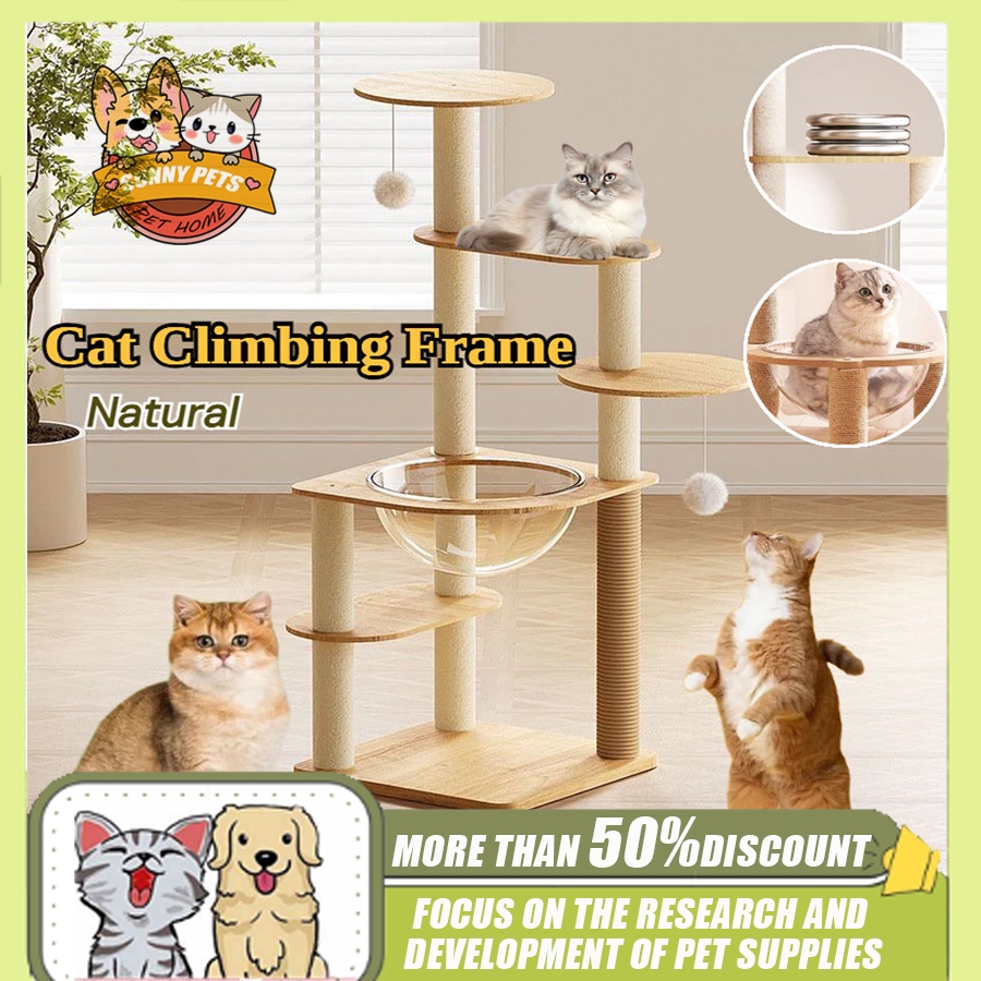 Cat climbing frame cat tree space capsule cat bed cat apartment cat ...