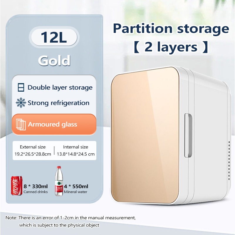 22L Portable Refrigerator Digital display temperature Household Beauty ...