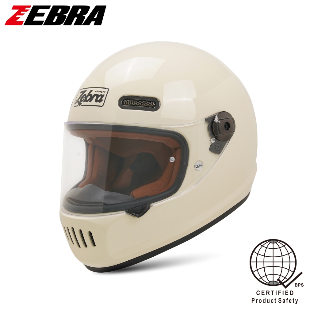 ZEBRA FF577 classic helmet for motorcycle retro helmet full face for ...