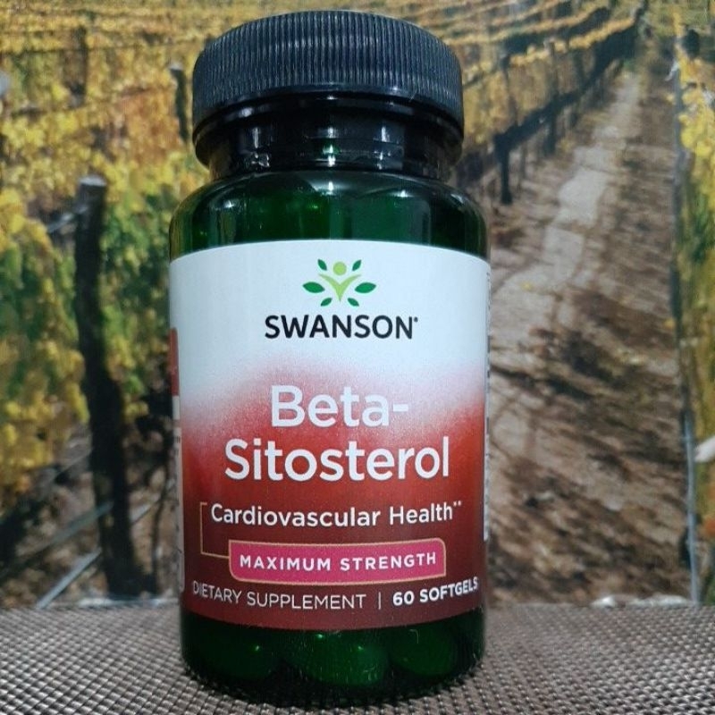 Beta Sitosterol 160mg 60 Softgels Swanson | Shopee Philippines