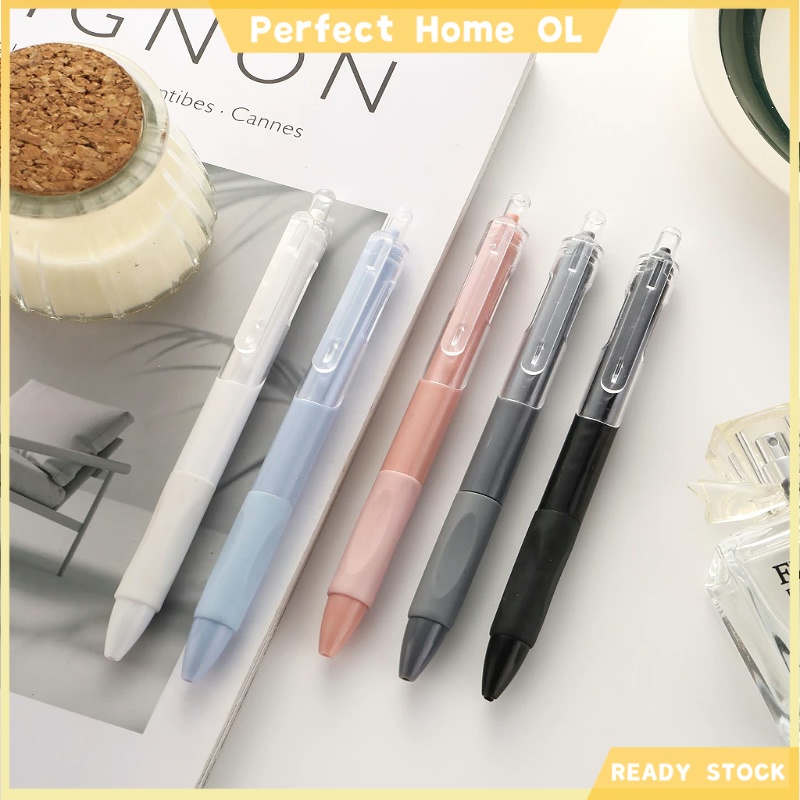Gel Pen 0.5mm ST Tip Office Supplies Black Ink Stationery for Students ...