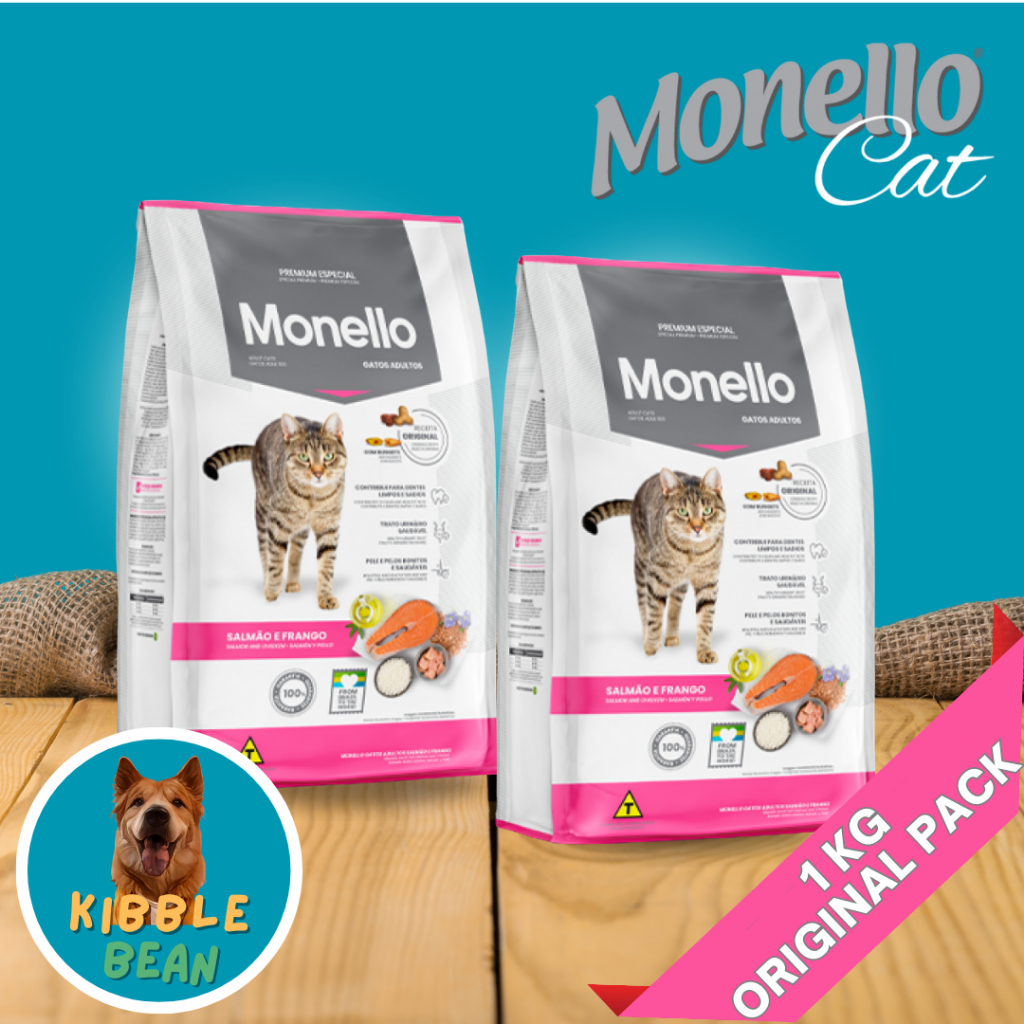 Monello Special Premium Adult Cat - Salmon & Chicken (1kg) Original ...