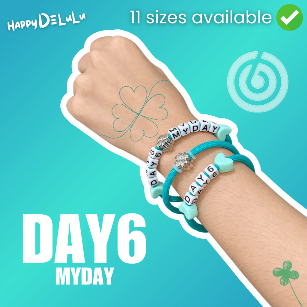 [Pre-order] DAY6 x MYDAY "Pop" Bracelet / Bag Charm / Anklet / Concert ...