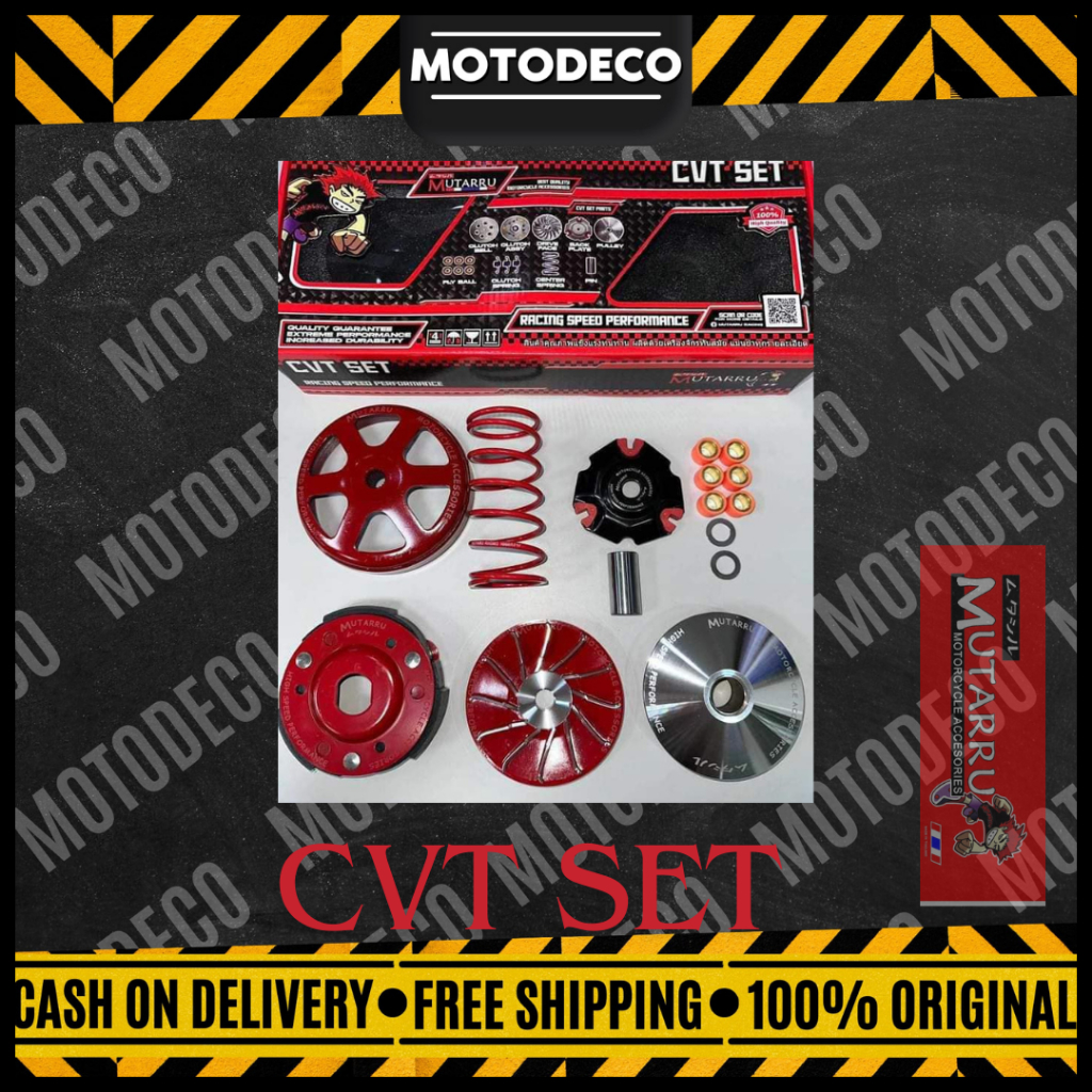 MUTARRU CVT SET FOR MIO I 125/M3 | Shopee Philippines