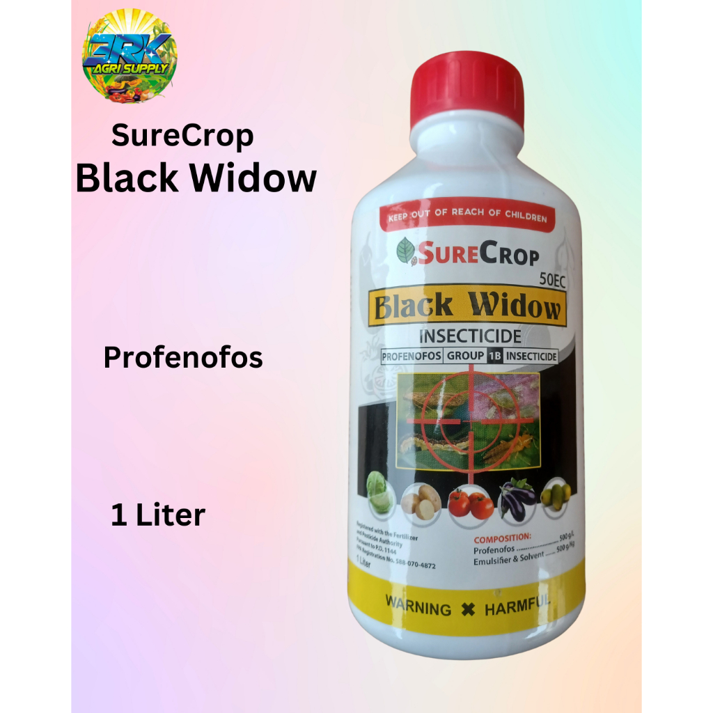 Surecrop Black Widow 50EC Profenofos 1 Liter | Shopee Philippines