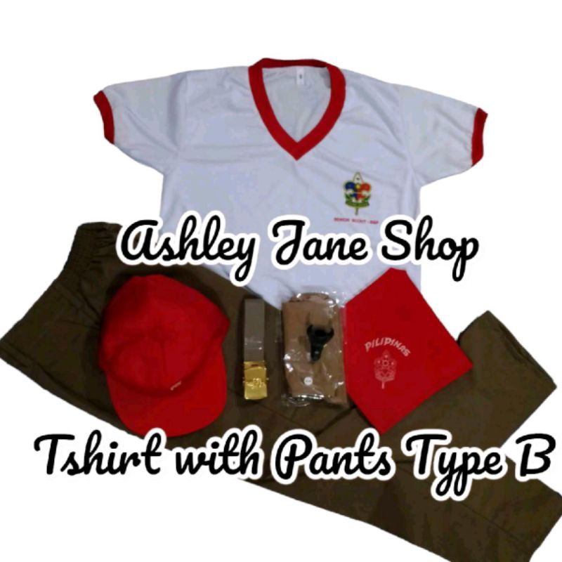 T-shirt with Pants Type B Uniform Set | Shopee Philippines