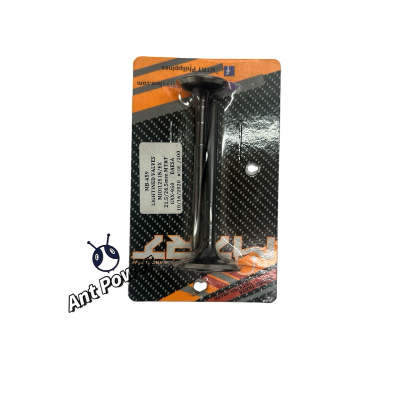 MTRT LIGHTEN VALVE MIO I125/M3 21.5/26.5 | Shopee Philippines