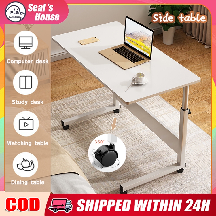 Seal 80 Cm Adjustable Study table Side table Writing Desk Portable ...
