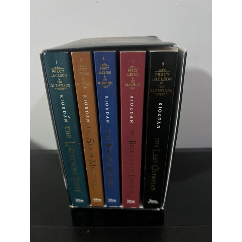 Percy Jackson & The Olympians: The Complete Series 1-5 by Rick Riordan ...
