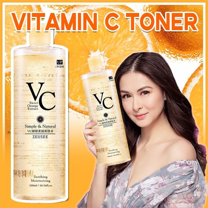 VC Toner Whitening Vitamin C Orange Peeling Toner Remove Melasma 300ML ...