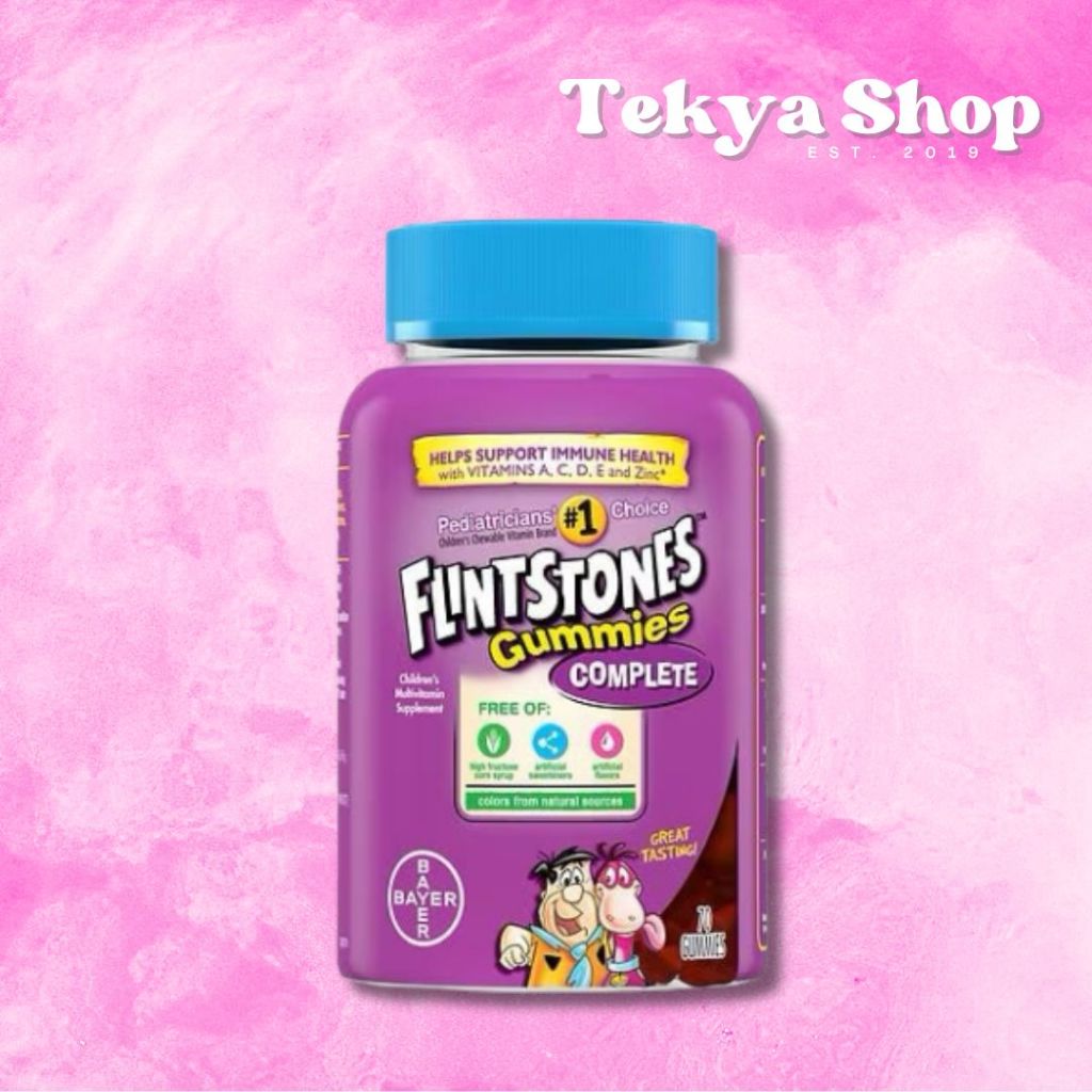 Flintstones Gummies Complete Vitamin Supplement, 70 gummies | Shopee ...
