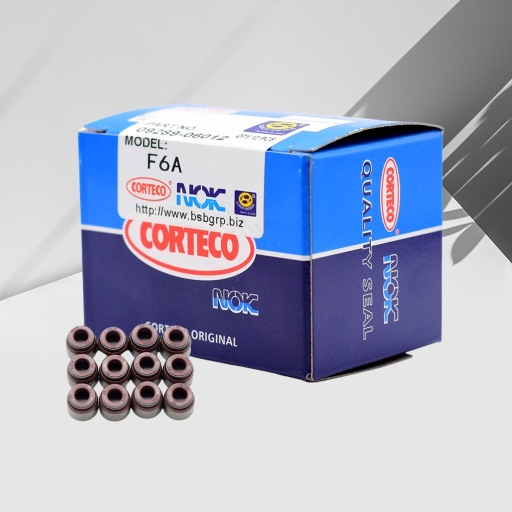 NOK Corteco Engine Valve Seal 1Set 12pcs F6A For Suzuki Multicab Carry ...