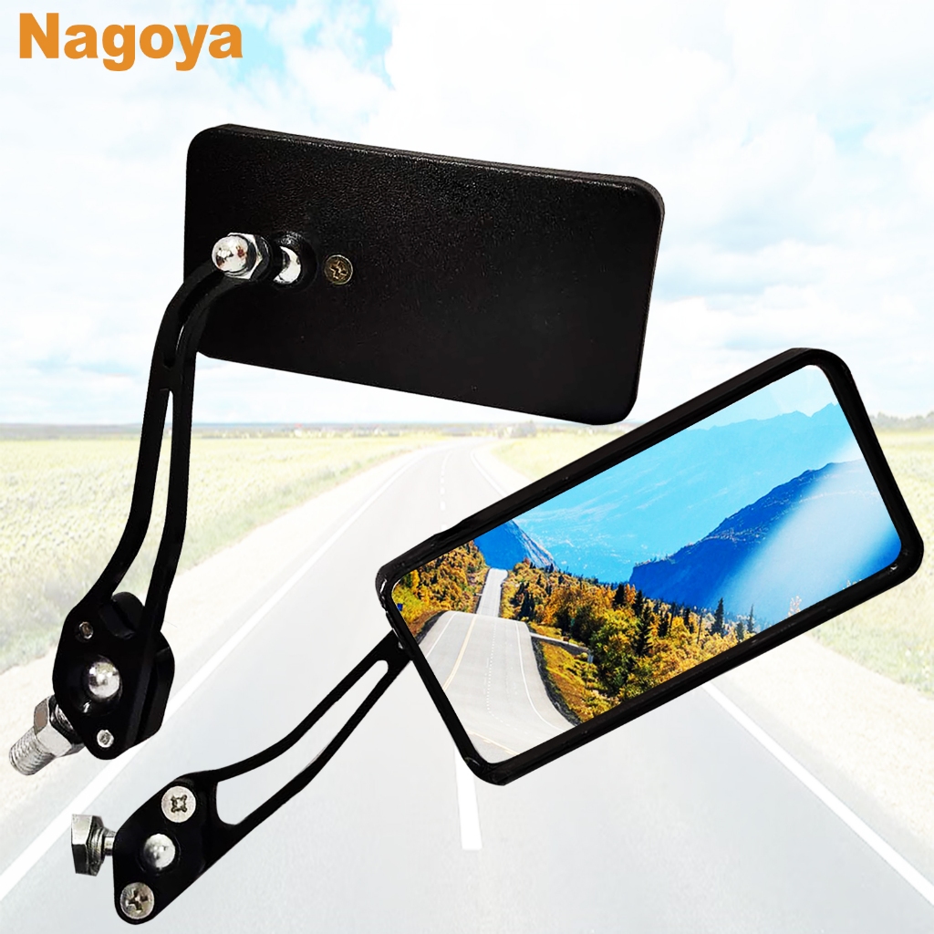 NAGOYA Japan Rectangular Side Mirror Clear and Full View Universal ...