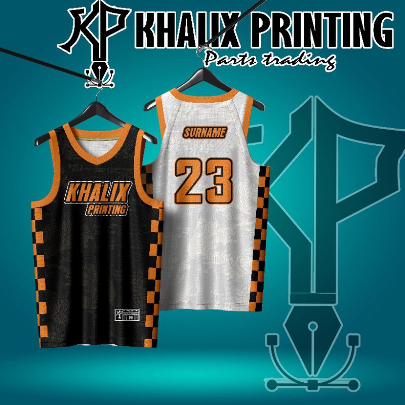 D50 KHALIX INSPIRED FULL SUBLIMATION JERSEY SQUARE MESH 200GSM | Shopee ...