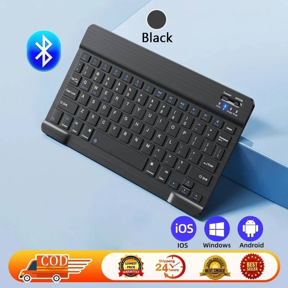 Wireless Bluetooth Keyboard for iPad, Mouse, Tablet Keyboard, Laptop Phone Keyboard, Mini ...
