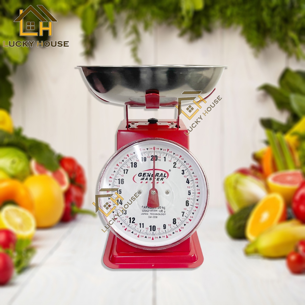 20kg Bowl Scale General Master Weighing Scale Accurate Table Top ...