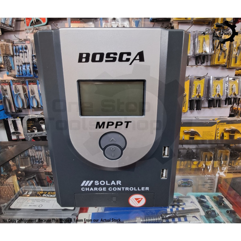 BOSCA Solar Charge Controller MPPT 12v 24v 40A | Shopee Philippines
