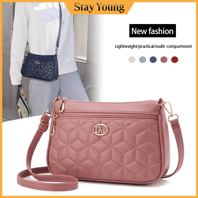SY Korean Sling Bag For Women's Large Capacity Shoulder Bags ...